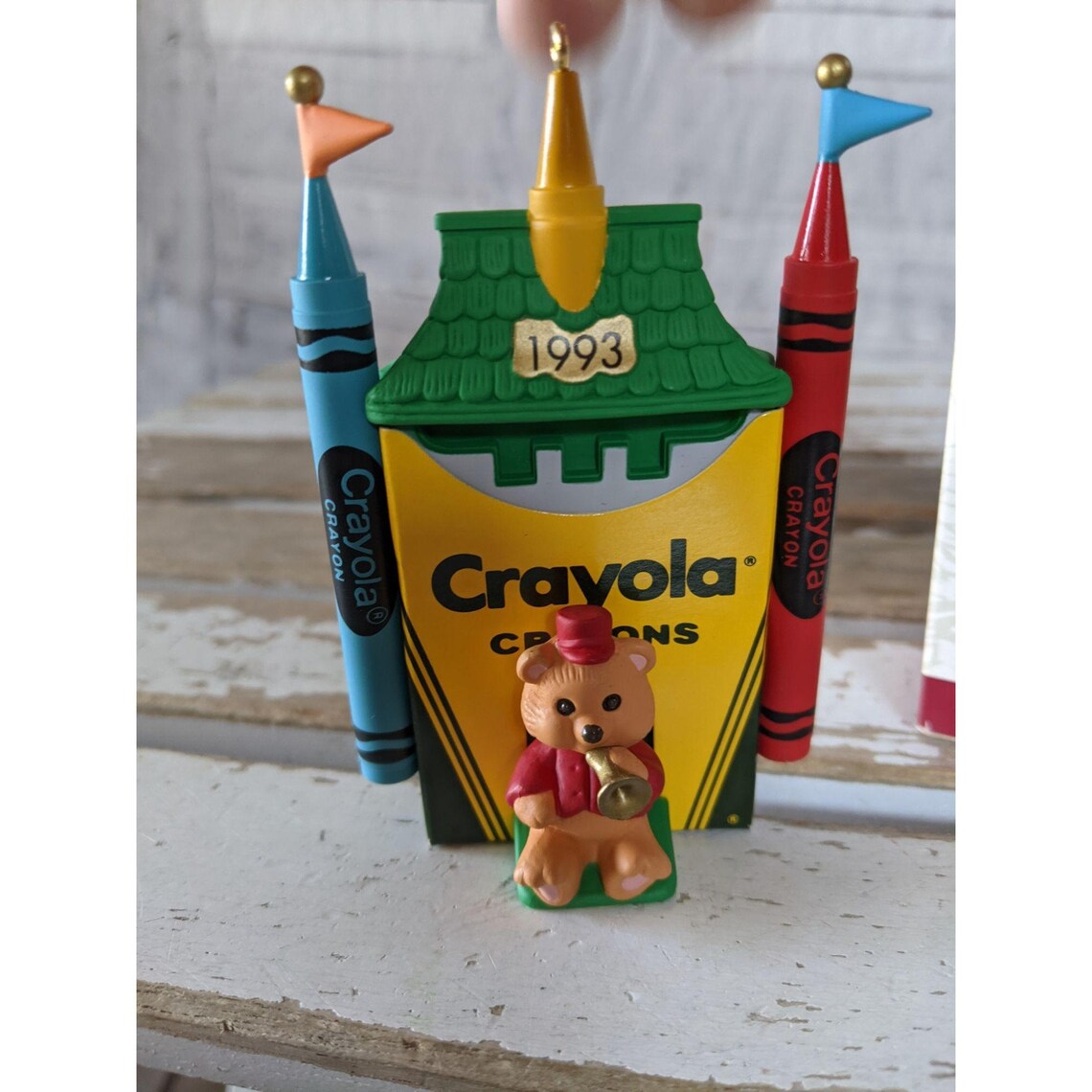 Hallmark Bright Shining Crayola Castle Ornament 1993 5th Xmas - Etsy