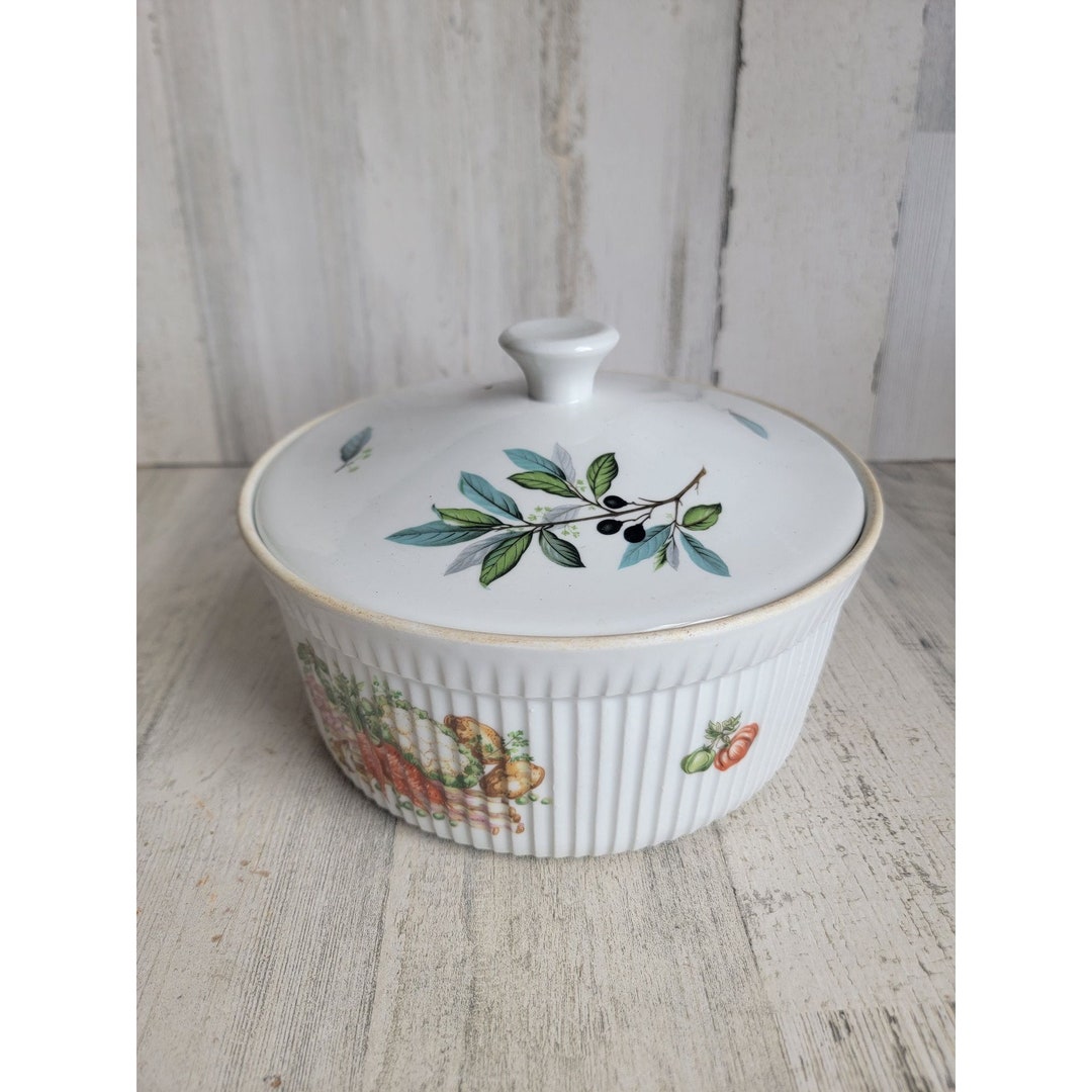 Chamart Apilco Vegetable Casserole Dish France - Etsy