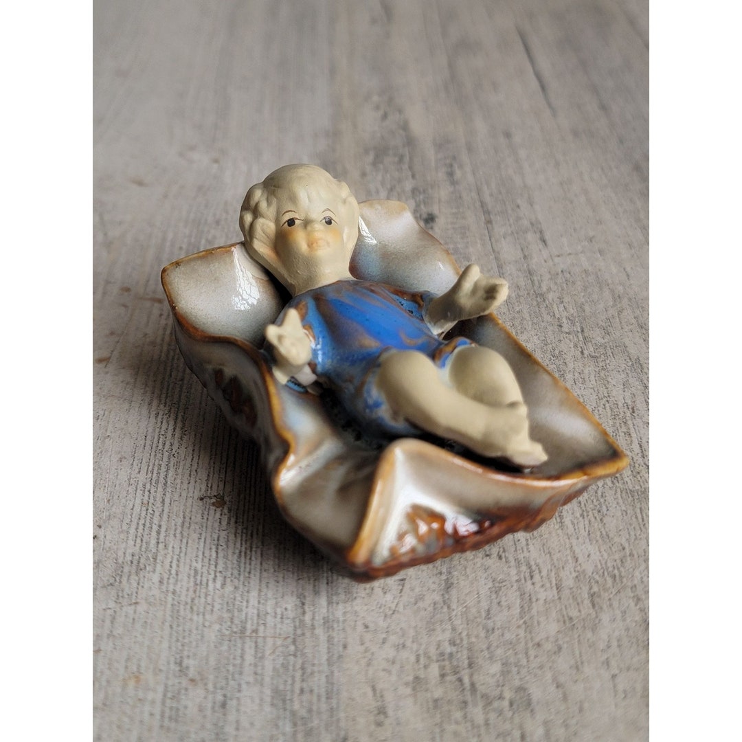 Nativity Scene Mini Baby Jesus Christ Religious Figure Xmas - Etsy UK
