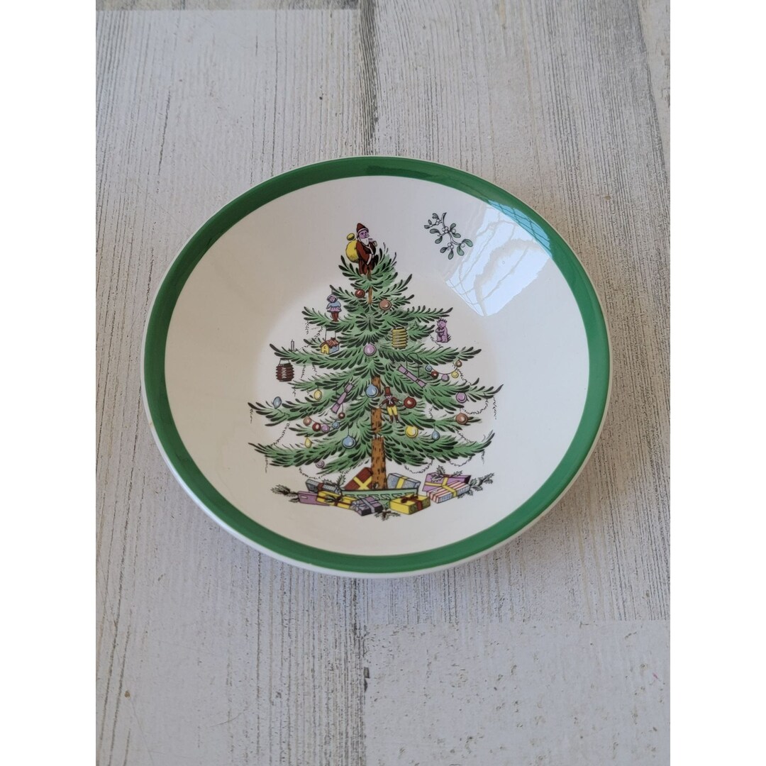 Spode Dessert Bowl Christmas Tree 2002 Xmas Decor - Etsy