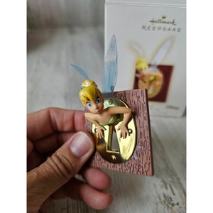 Hallmark Tinkerbell Keyhole Peter Pan Ornament Xmas Tree - Etsy