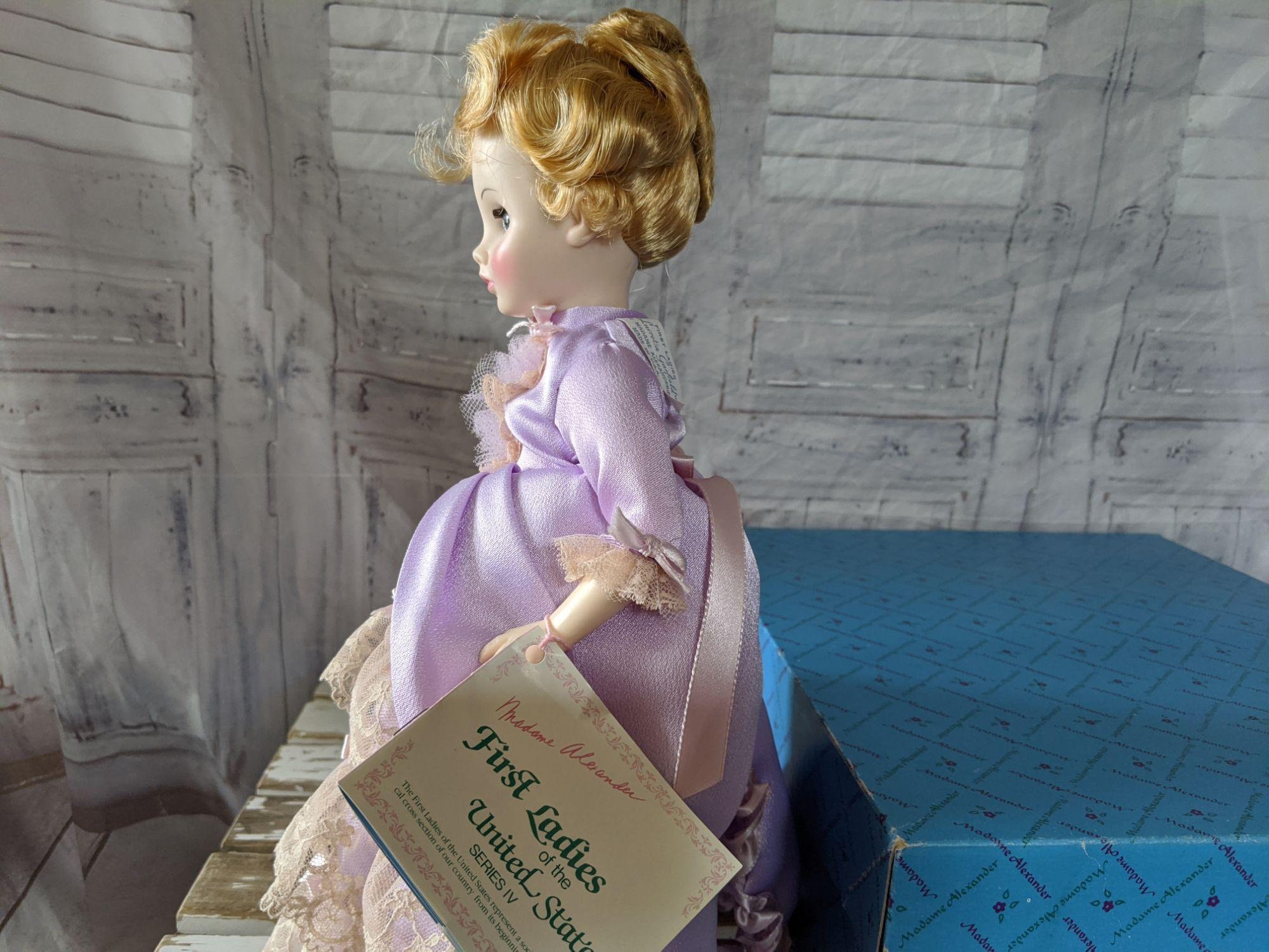 Madame Alexander Lucretia Garfield 1421 First Lady Vintage Doll Series ...