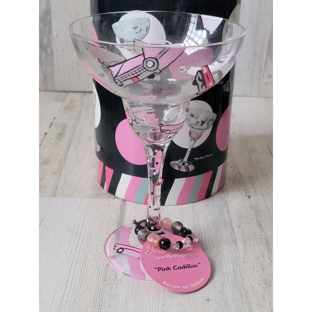 Lolita Pink Cadillac Margarita Glass Drinkware Decor - Etsy