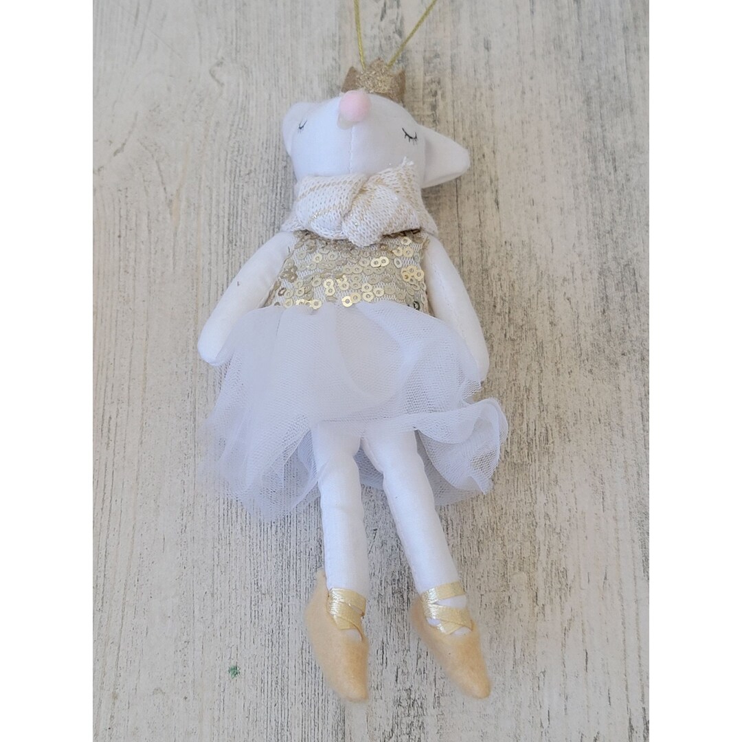 Traget White Mouse Ballerina Princess Ornament Xmas Decor - Etsy