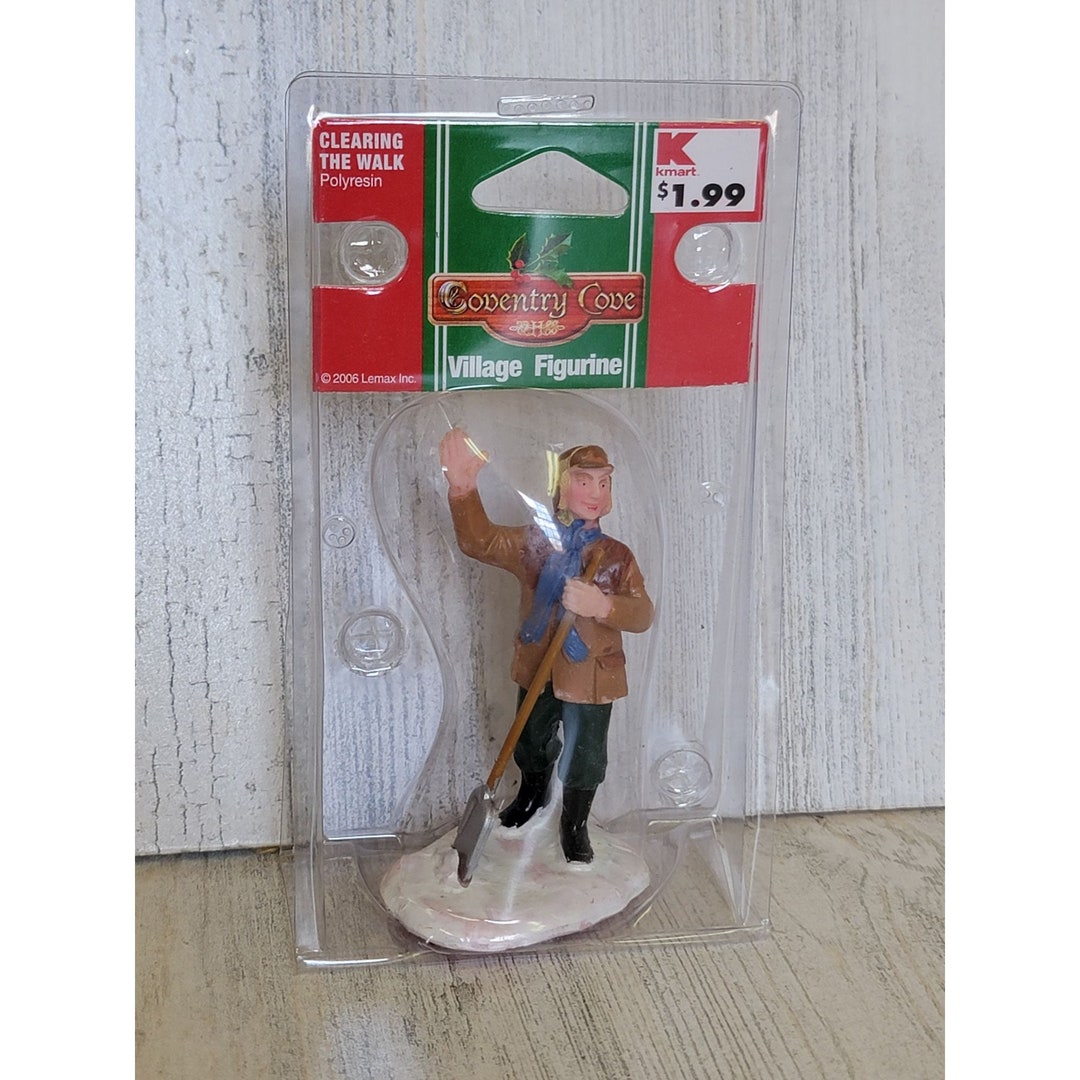Lemax Clearing the Walk Coventry Cove Village Accessory Xmas - Etsy