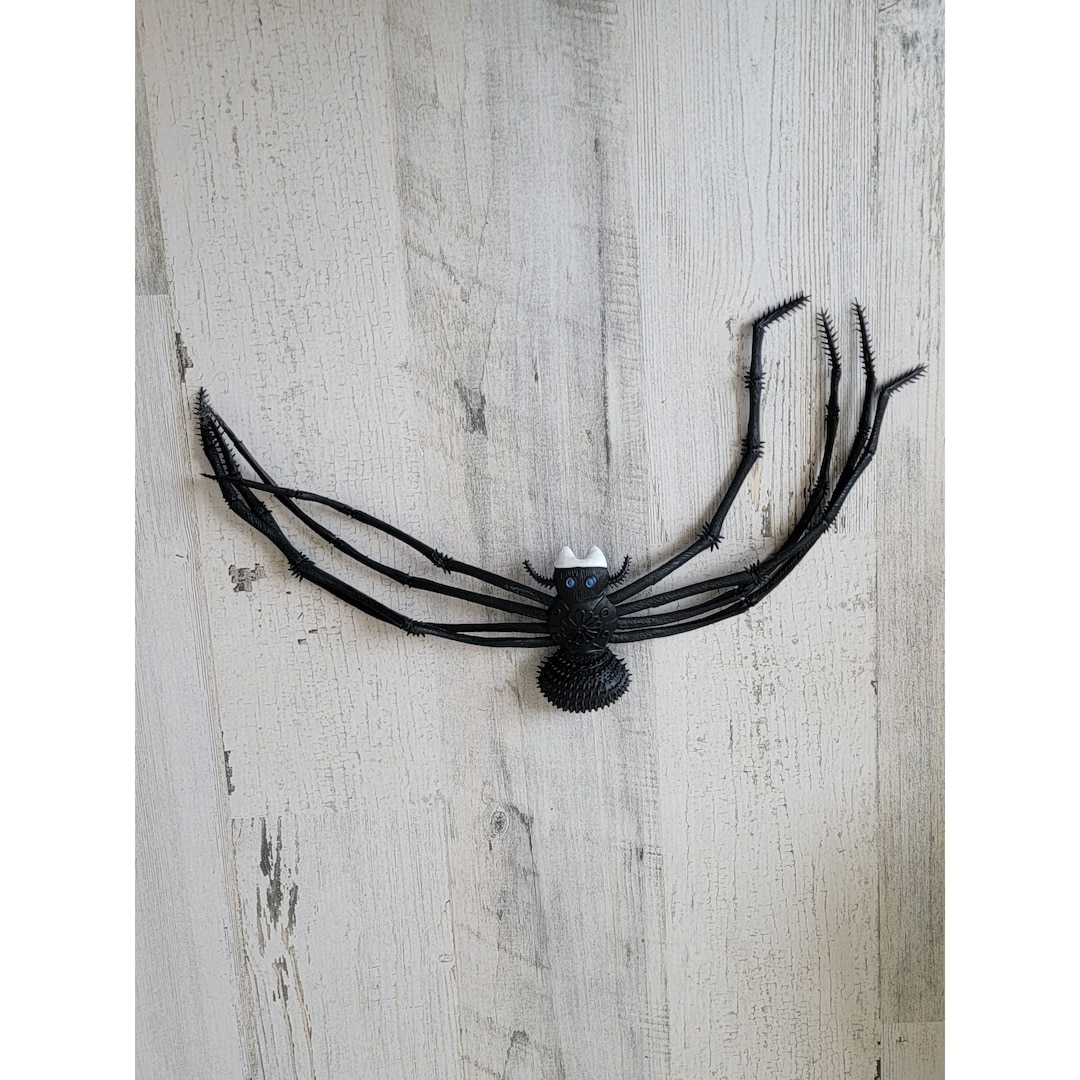 Paper Magic Group Black Rubber Tarantula Halloween Prop Decor Spider - Etsy
