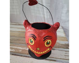 Paper Mache Devil - Etsy