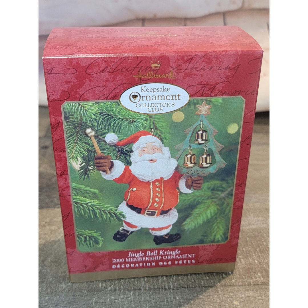 Jingle Bell Kringle 2000 Hallmark Ornament Xmas Decor Santa Claus - Etsy