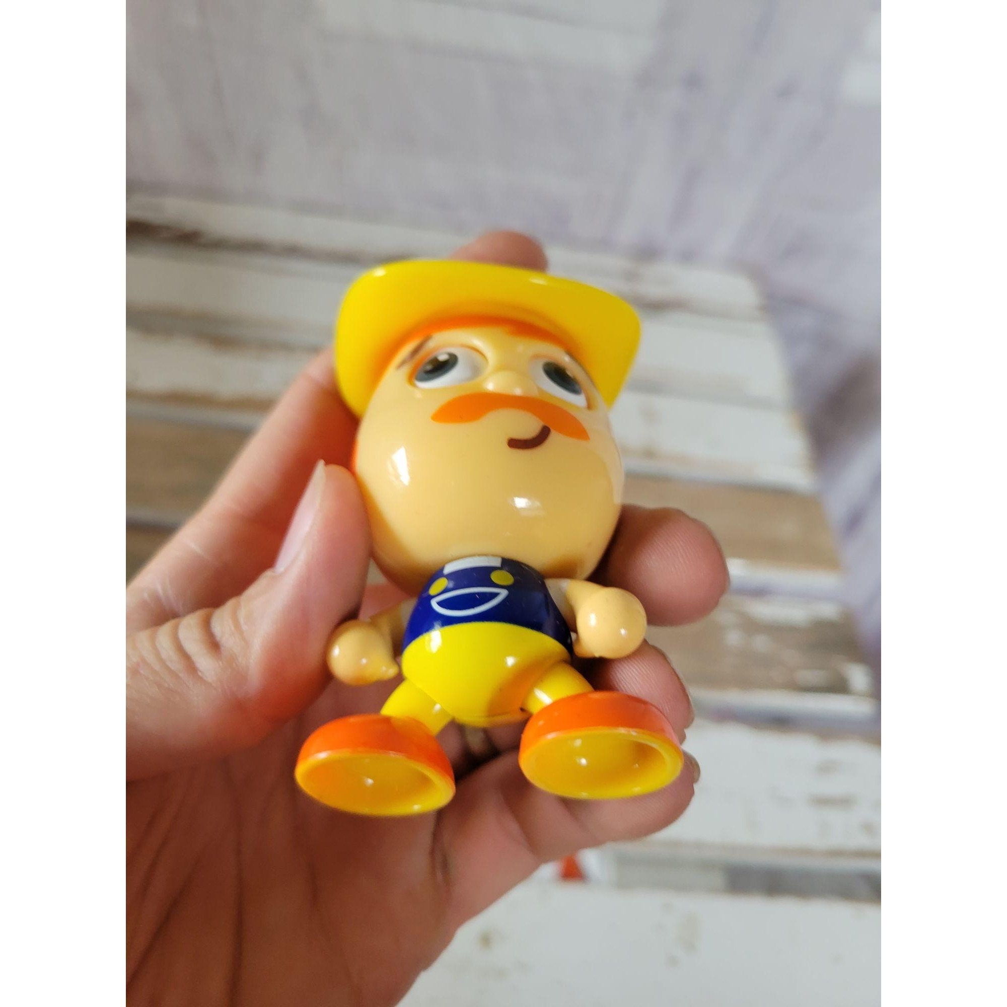 Sheriff Man Vintage Yellow Hat Action Figure Toy Motion Sound - Etsy UK