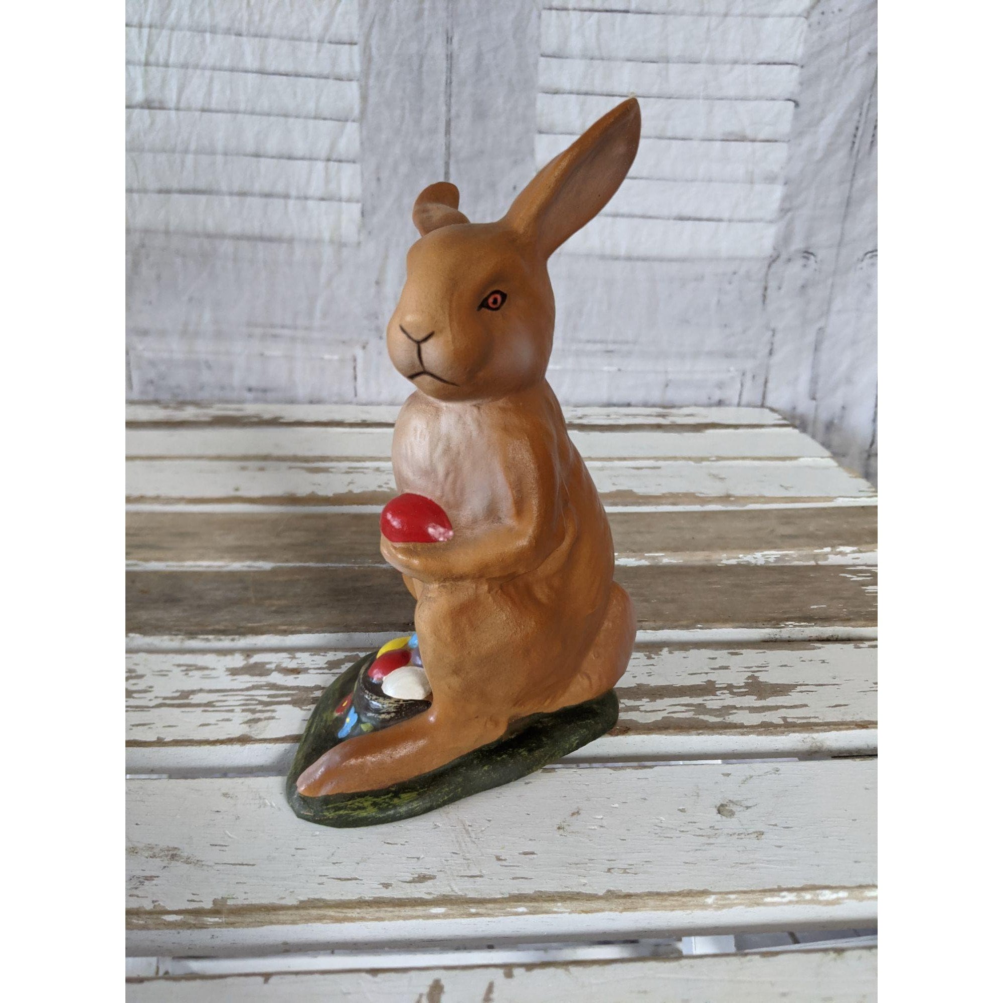 Marolin Paper Mache Germany German Easter Bunny Rabbit Decor | Etsy