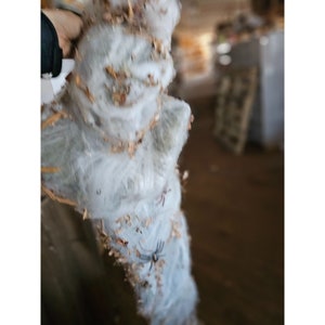 Life-size Mummy Spider Corpse Hanging Halloween Prop Outdoor Lawn Decor ...