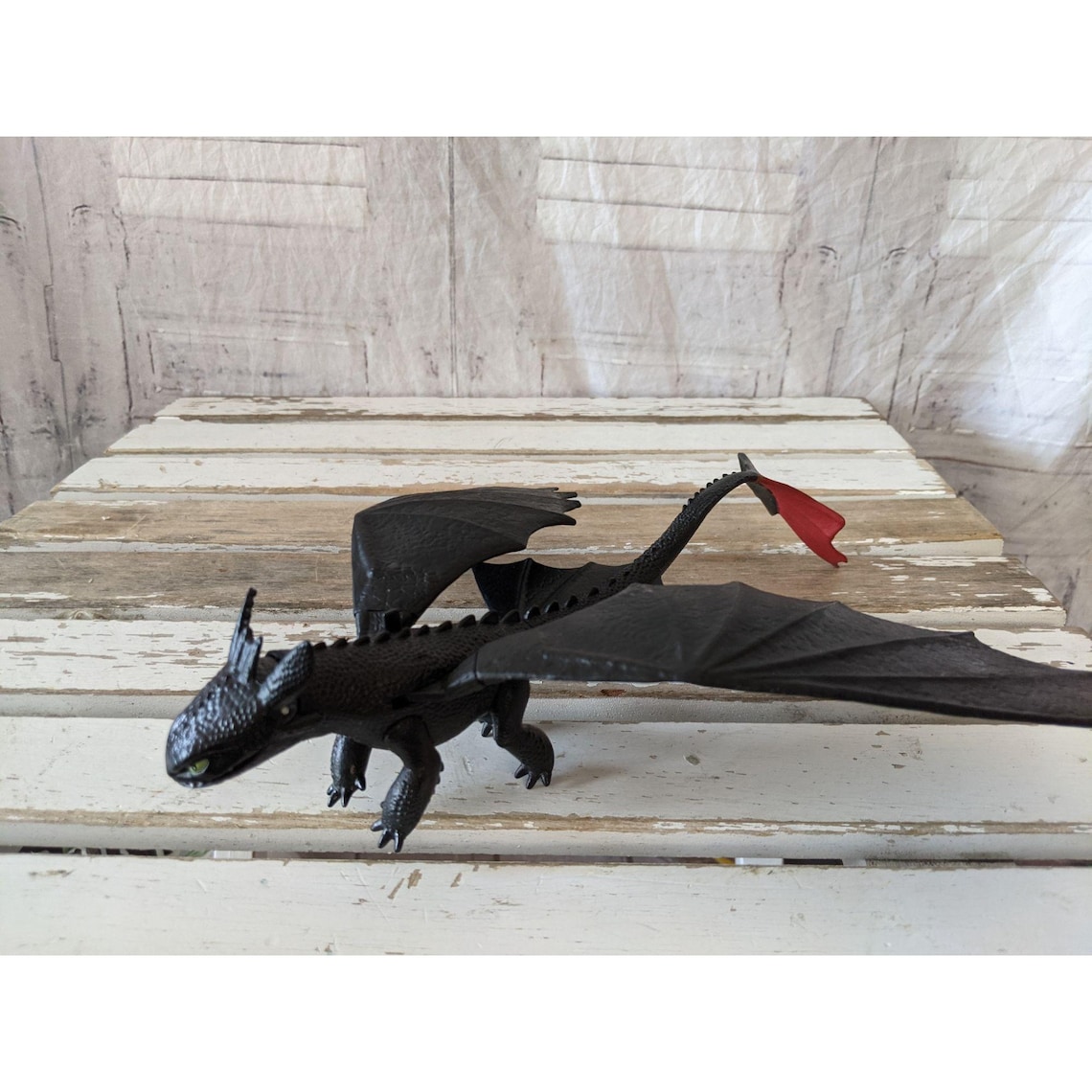 Large Toothless Toy Animated Action Figure 2013 How to Train a | Etsy