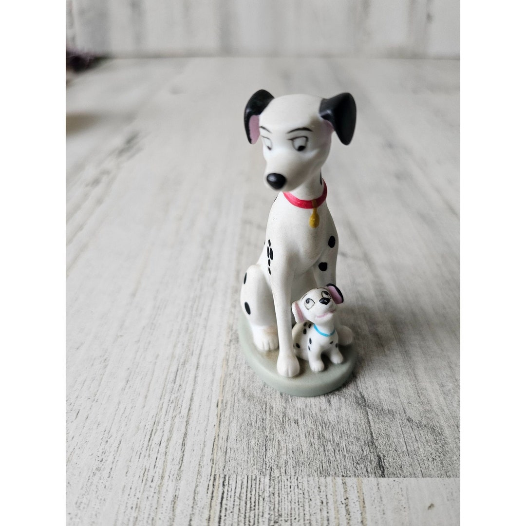 Porcelain 101 Dalmatians Puppy Dog Figurine Vintage Disney - Etsy