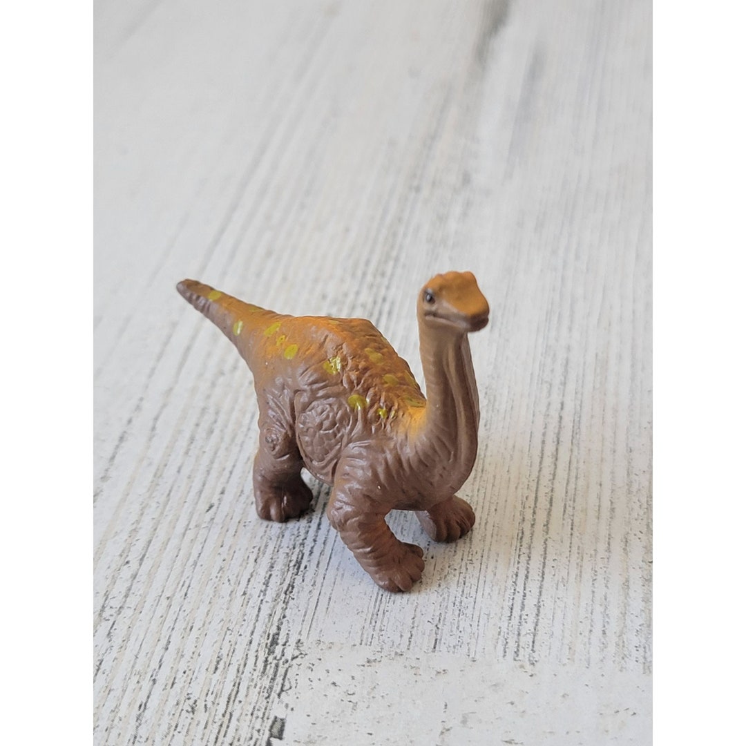 Safari Apatosaurus Dinosaur Toy Mini Brown Figure - Etsy