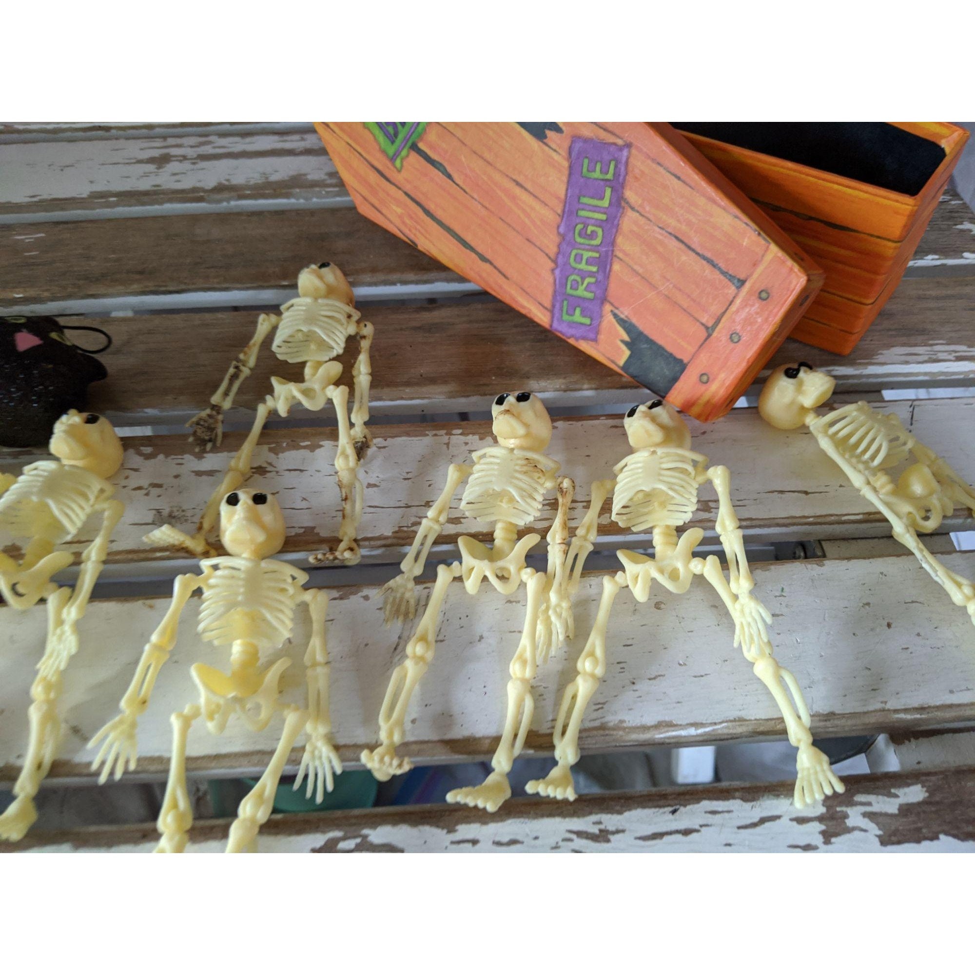 Coffin Skeleton Halloween Prop Decor Coffin Heart Liver Set - Etsy