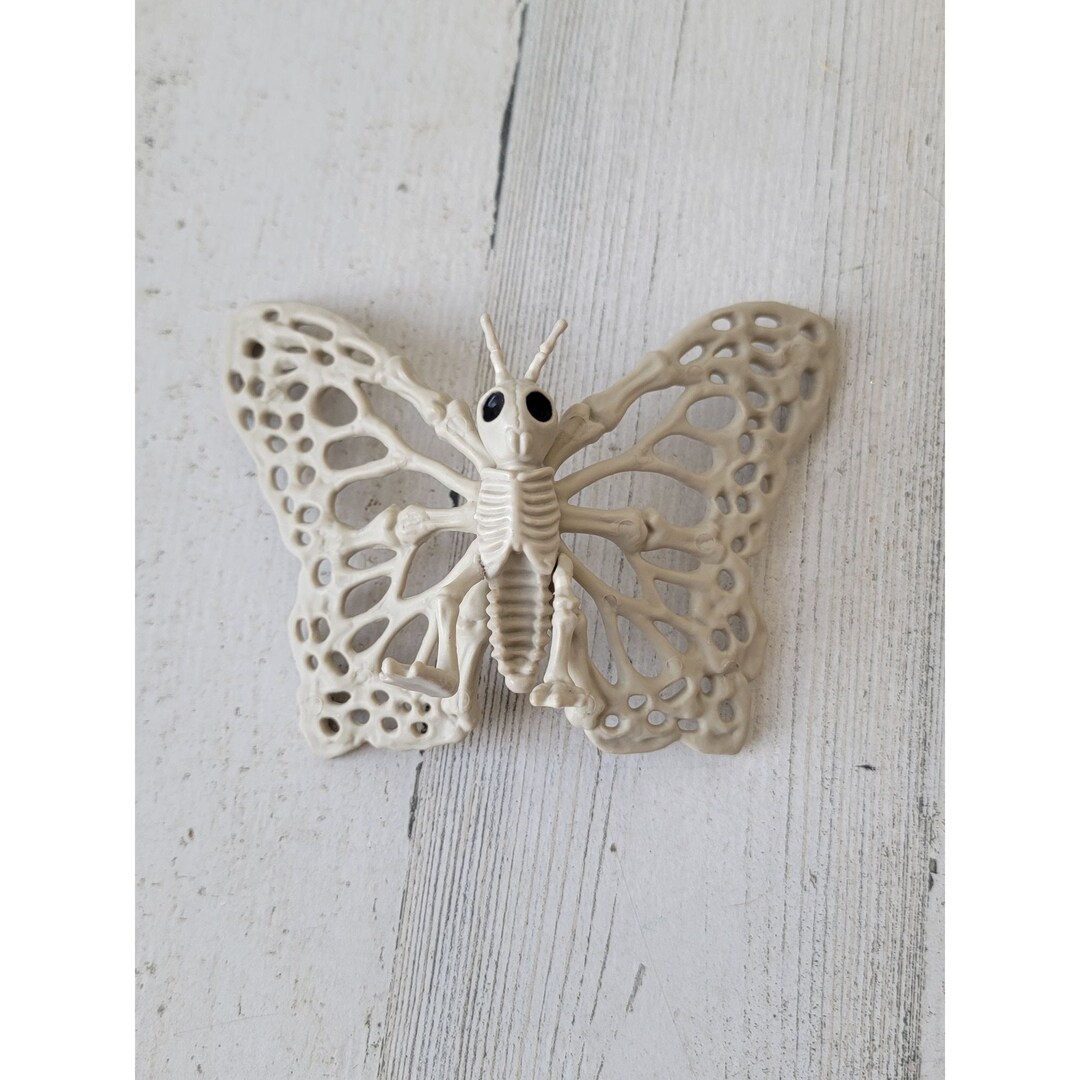 Unique Halloween Skeleton Moth Butterfly Bug Prop Scary Decor - Etsy