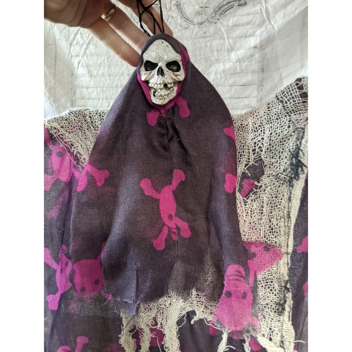 Mini Grim Reaper Hanging Halloween Prop Office Desk - Etsy