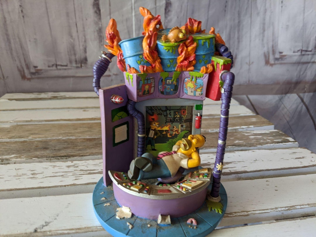 Meltdown Just Another Day Springfield Simpsons 2766 2003 Fox - Etsy