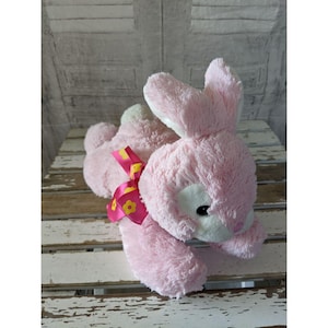 Goffa Plush Bunny Stuffed Easter Rabbit Laying Down - Etsy