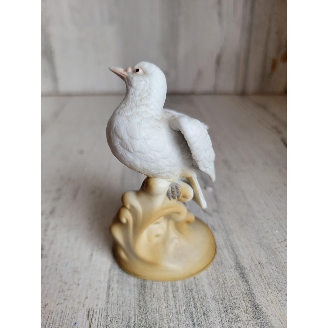 Lefton China White Dove AS IS KW2291 Bird Statue Figure - Etsy