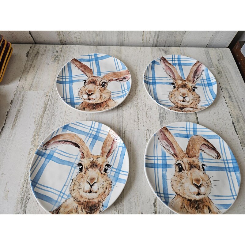 Rabbit Plate - Etsy