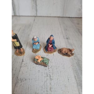 Lemax Nativity Scene Mary Baby Jesus Village Accessory Xmas - Etsy