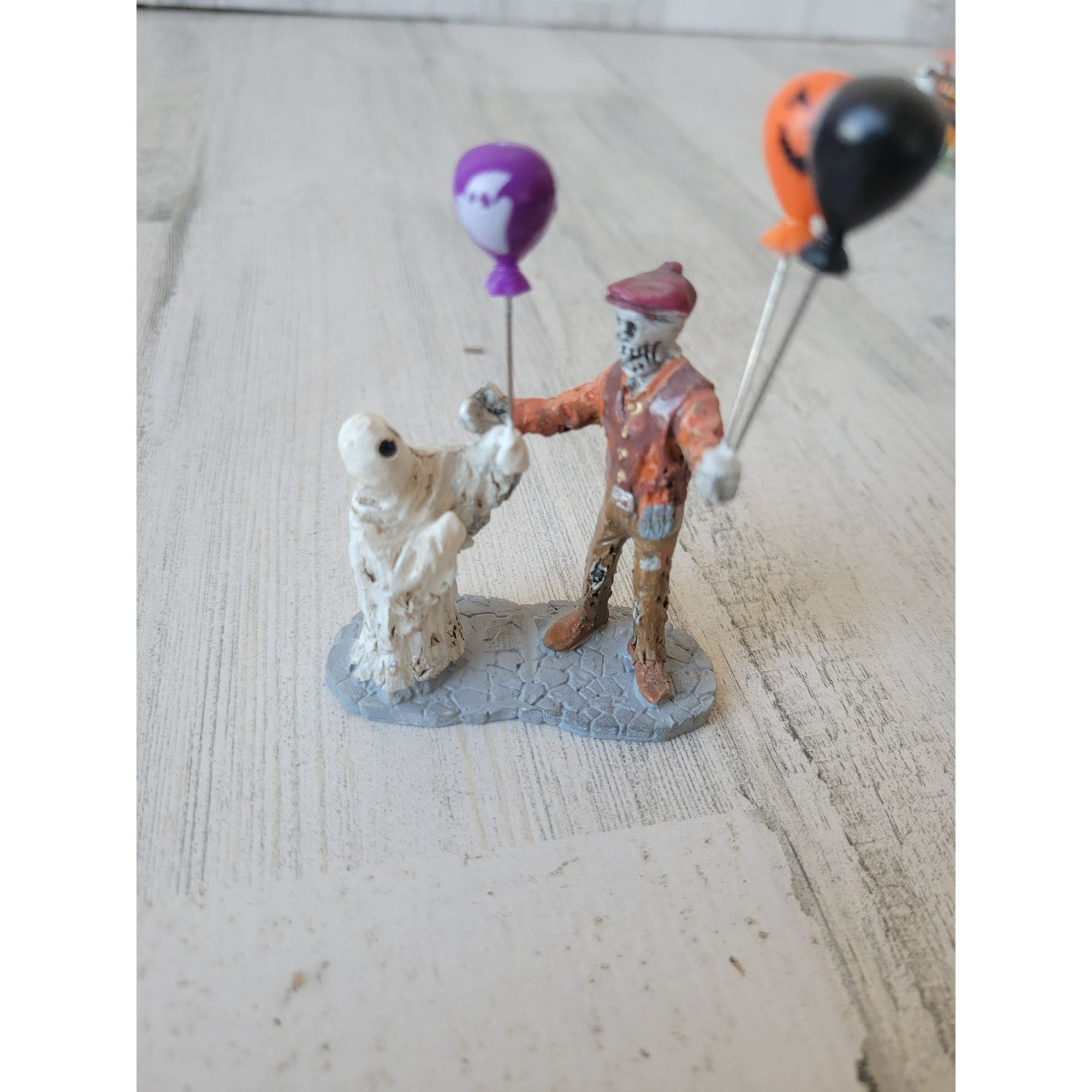 Lemax Skeleton Ghost Balloons Carnival Circus - Etsy