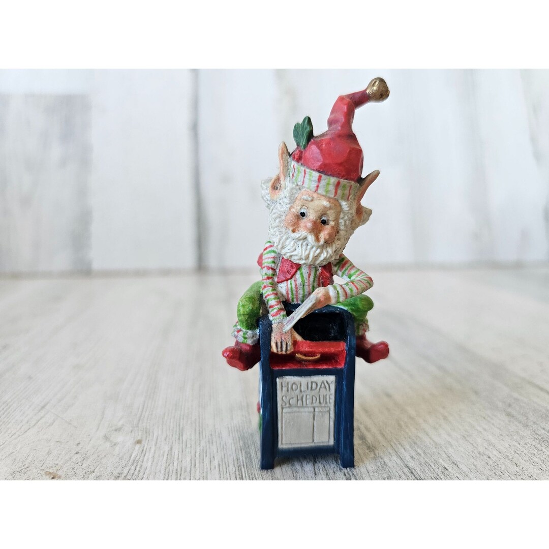 Enesco Ollie Sandi Zimnicki Elf Mailbox Village People Accessory ...