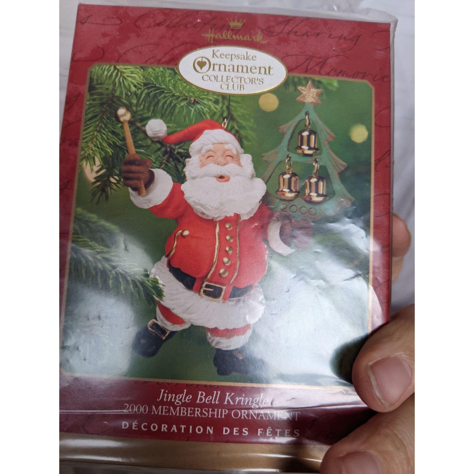 Hallmark Keepsake 2000 Jingle Bell Kringle Collectors Club | Etsy