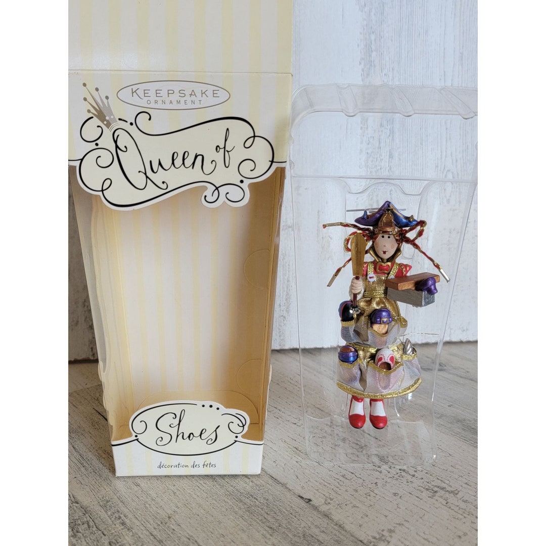 Hallmark Queen of Shoes Ornament Xmas - Etsy
