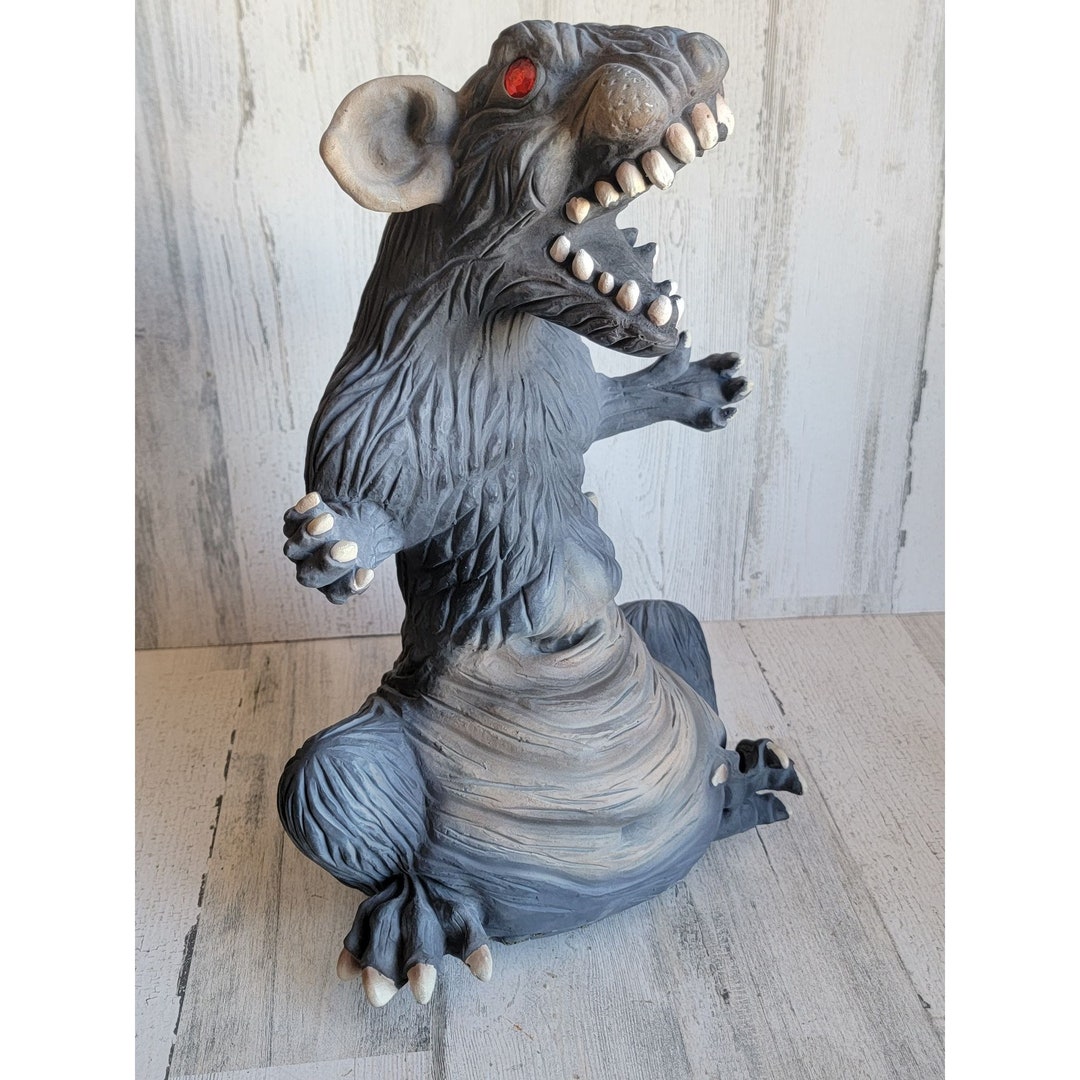 Seasons Zauder 1999 Large Rubber Rat Red Eye Vintage Halloween Pop ...