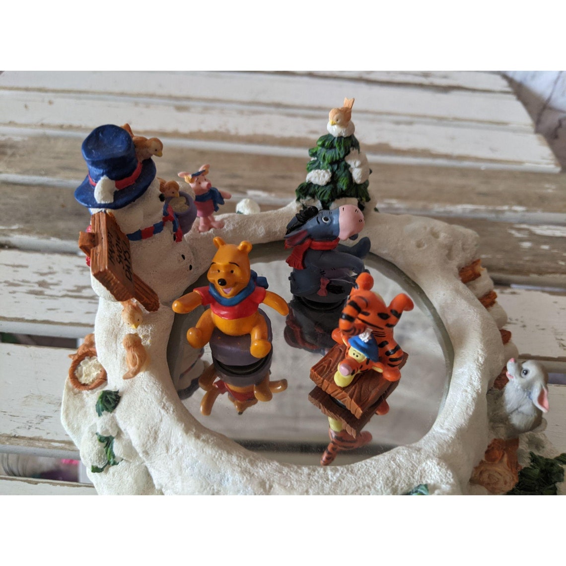 Winter ice skating Winnie the Pooh snow day musical animated | Etsy
