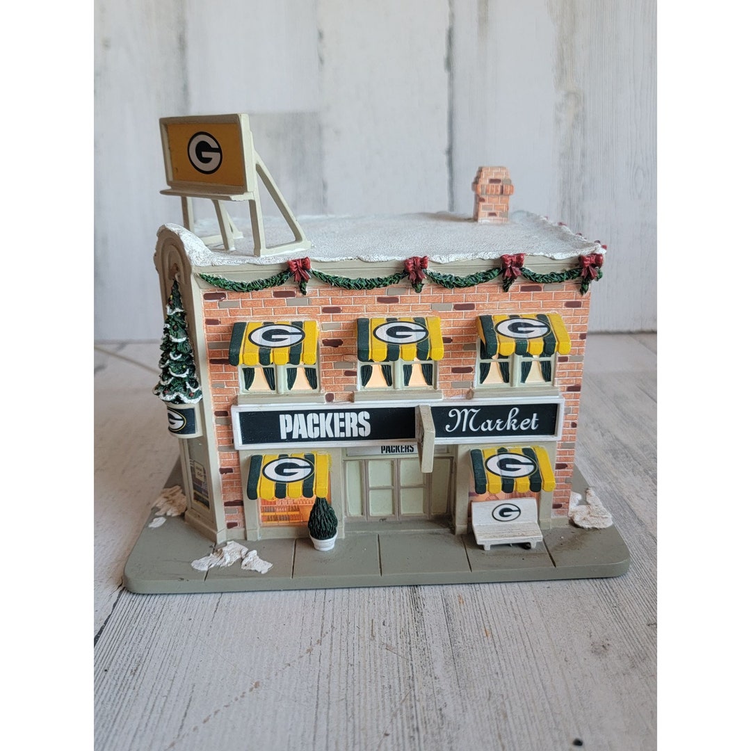 Hawthorne Packers Market NFL Village Football Xmas Accessory - Etsy