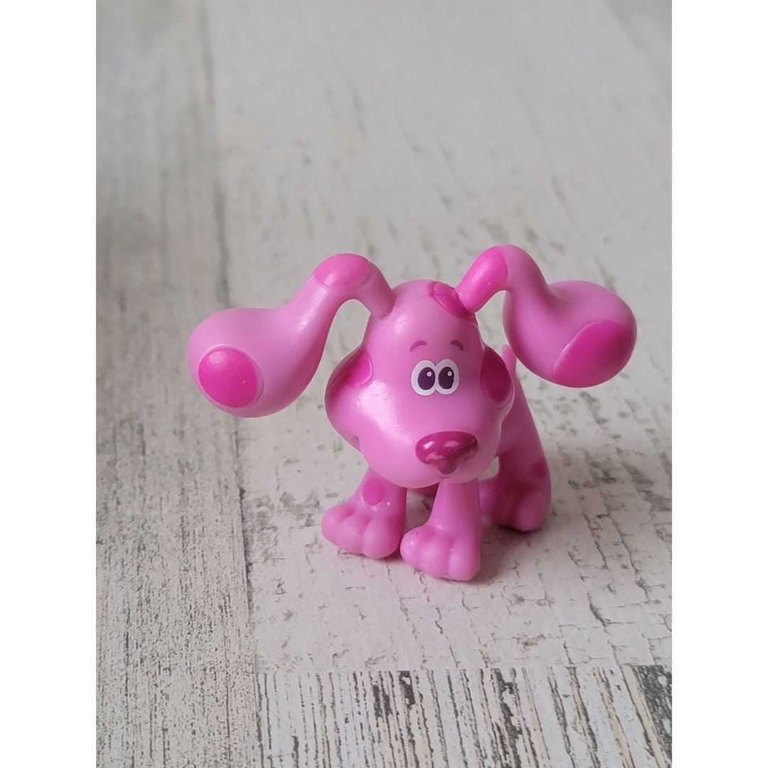 Blue's Clues Magenta Toy Figure Pink - Etsy