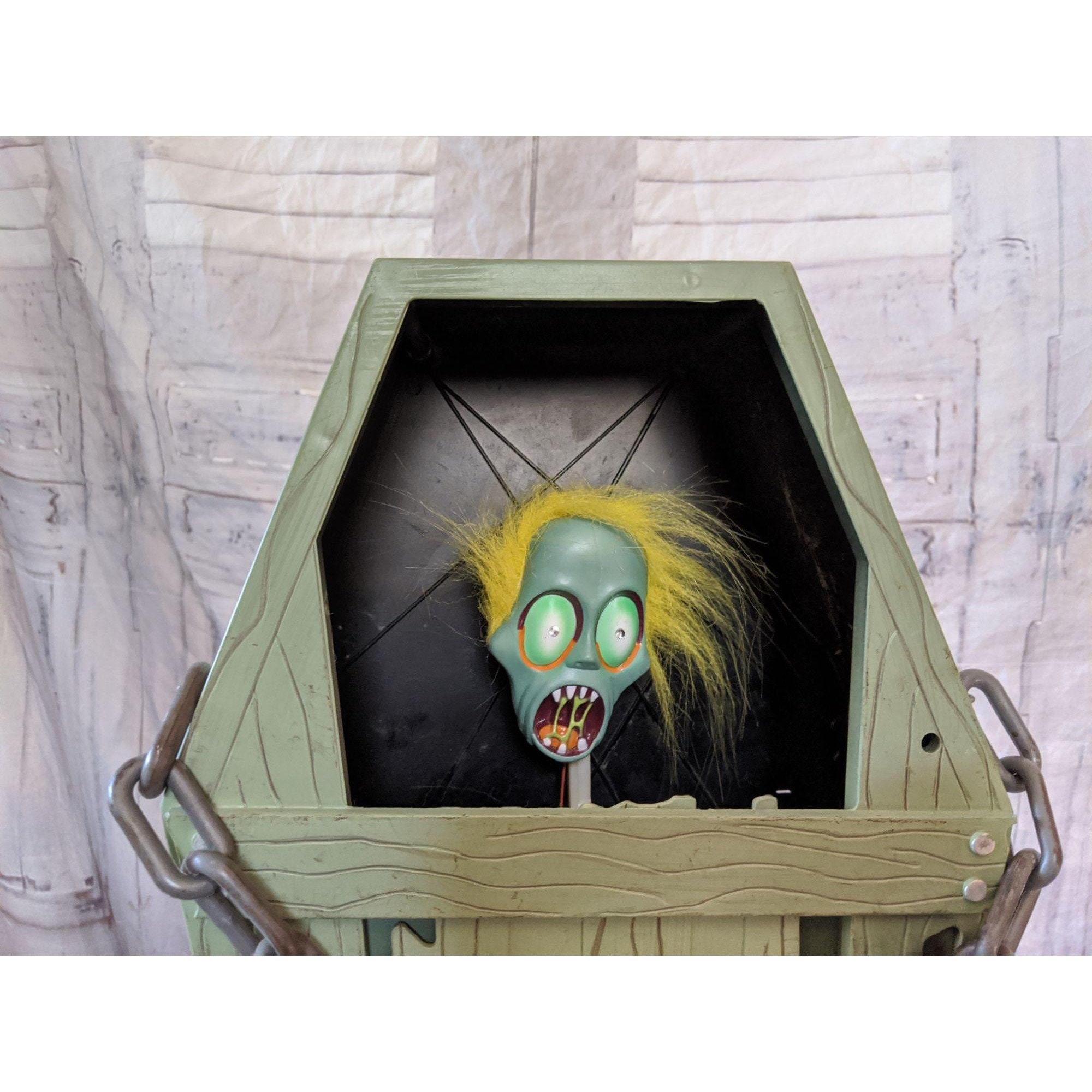 Gemmy Goblin Cursed Coffin Animated Sound 18″ - Etsy