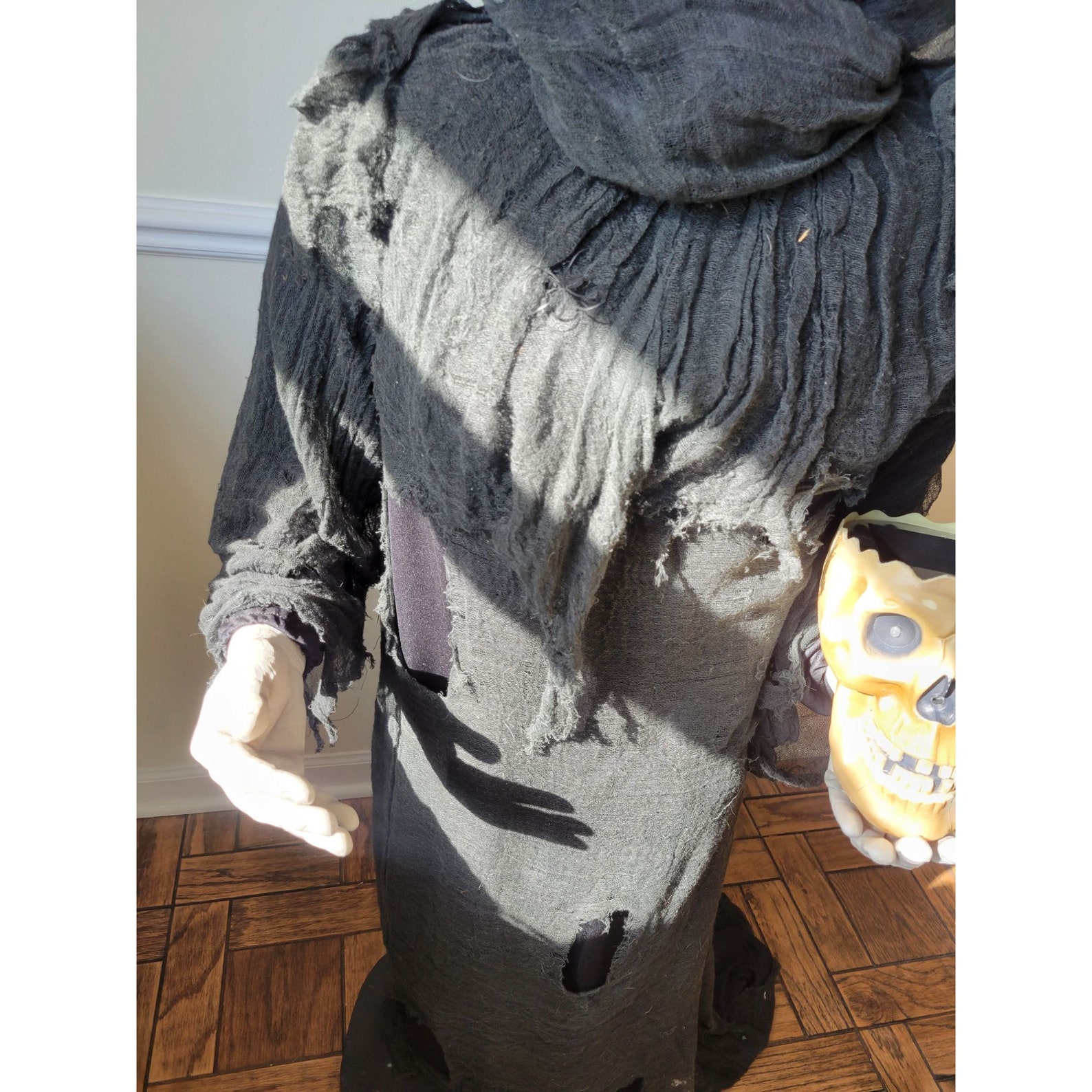 Gemmy Grave Keeper Crypt Halloween Prop AS IS Light up Life-size - Etsy