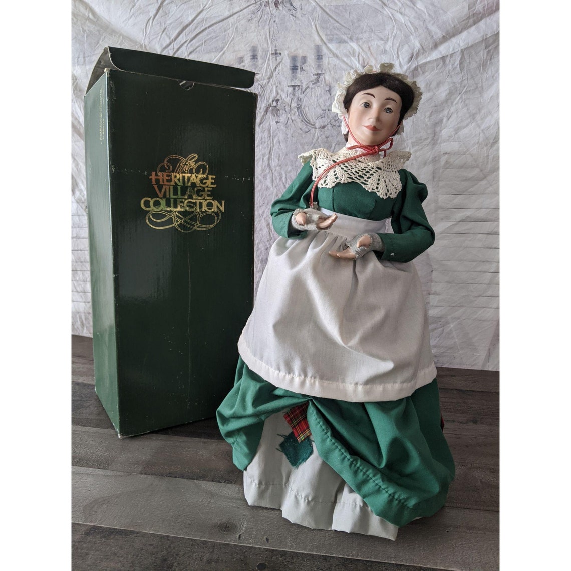 Dept 56 Mrs Cratchit Lady Scrooge Doll Figurine Large 59072 - Etsy UK