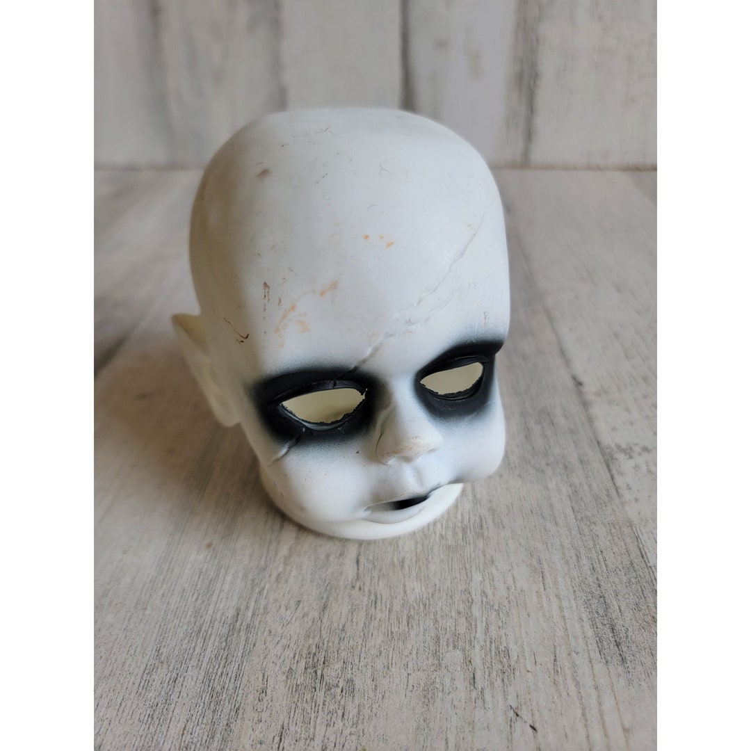 Haunted Baby Doll Possessed Face Head Halloween Prop Decor - Etsy