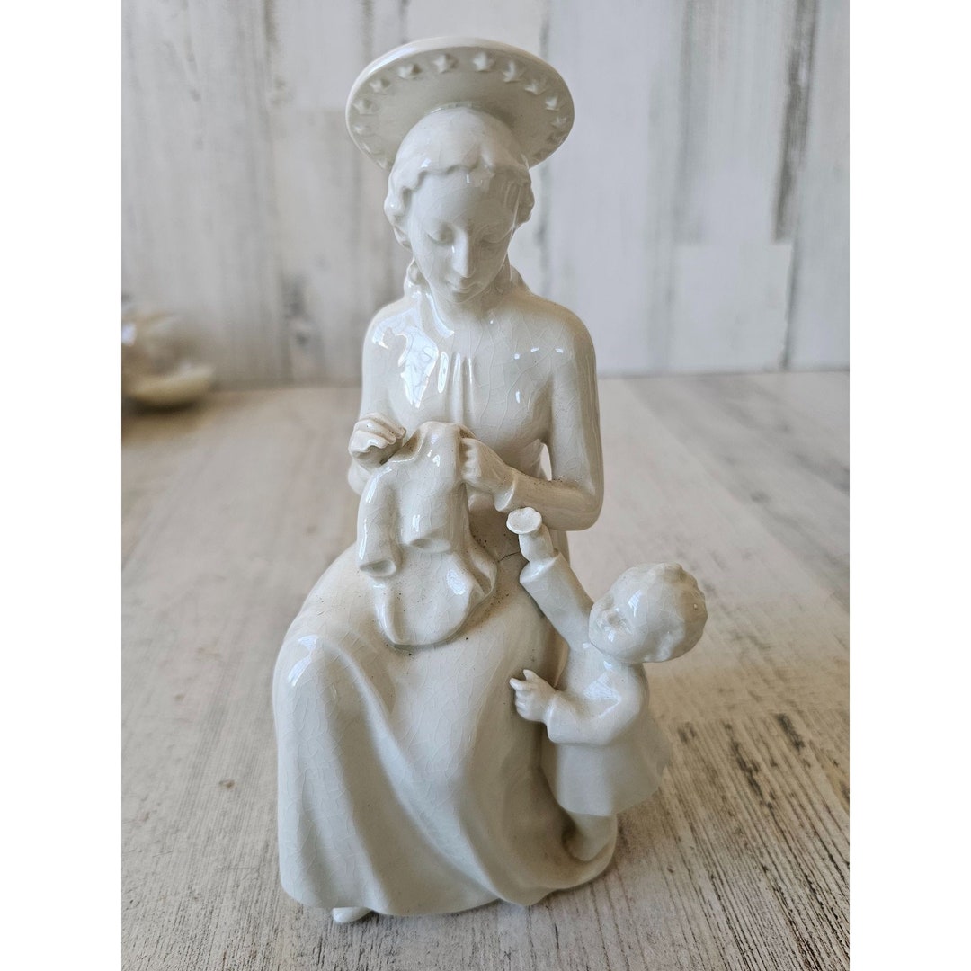 Goebel Hummel Virgin Mary Mother Child Statue Figurine - Etsy