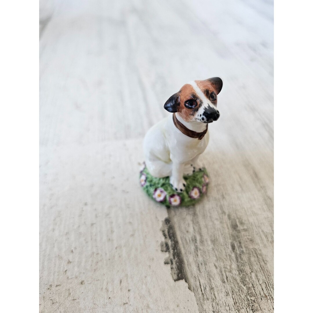 Chelsea House Jack Russell Terrier Dog Puppy Figuring Statue Vintage - Etsy