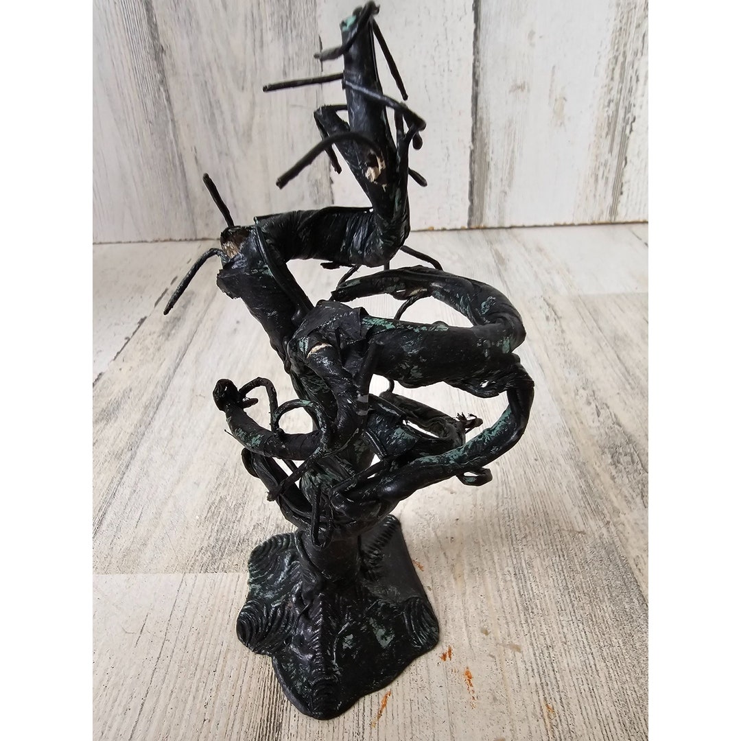 Creepy Bare Village Halloween Tree - Etsy