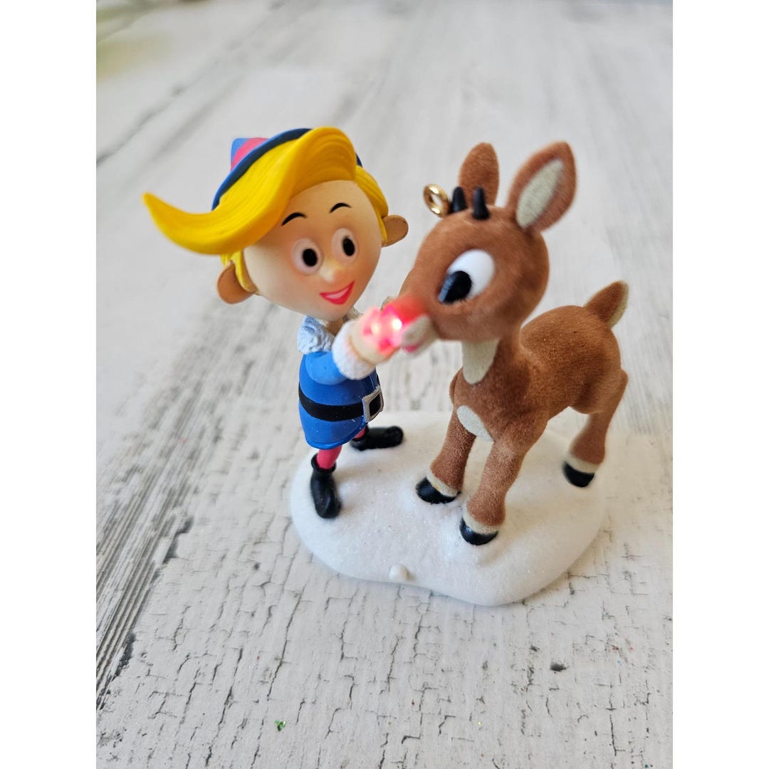 Hallmark Rudolph the Red-nosed Reindeer Ornament Xmas Tree - Etsy