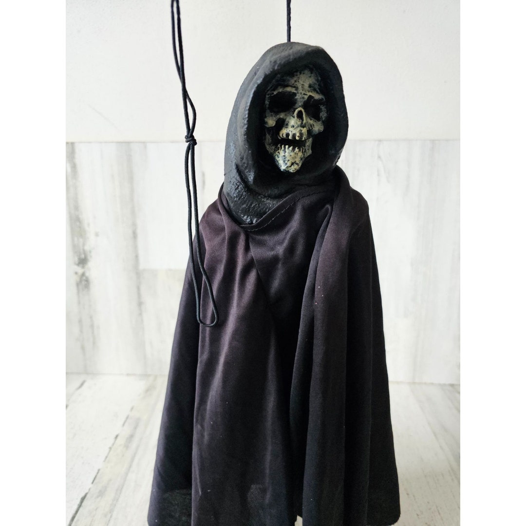 Paper Magic Grim Reaper Halloween Hanging Prop Mini Vintage 2003 Home ...