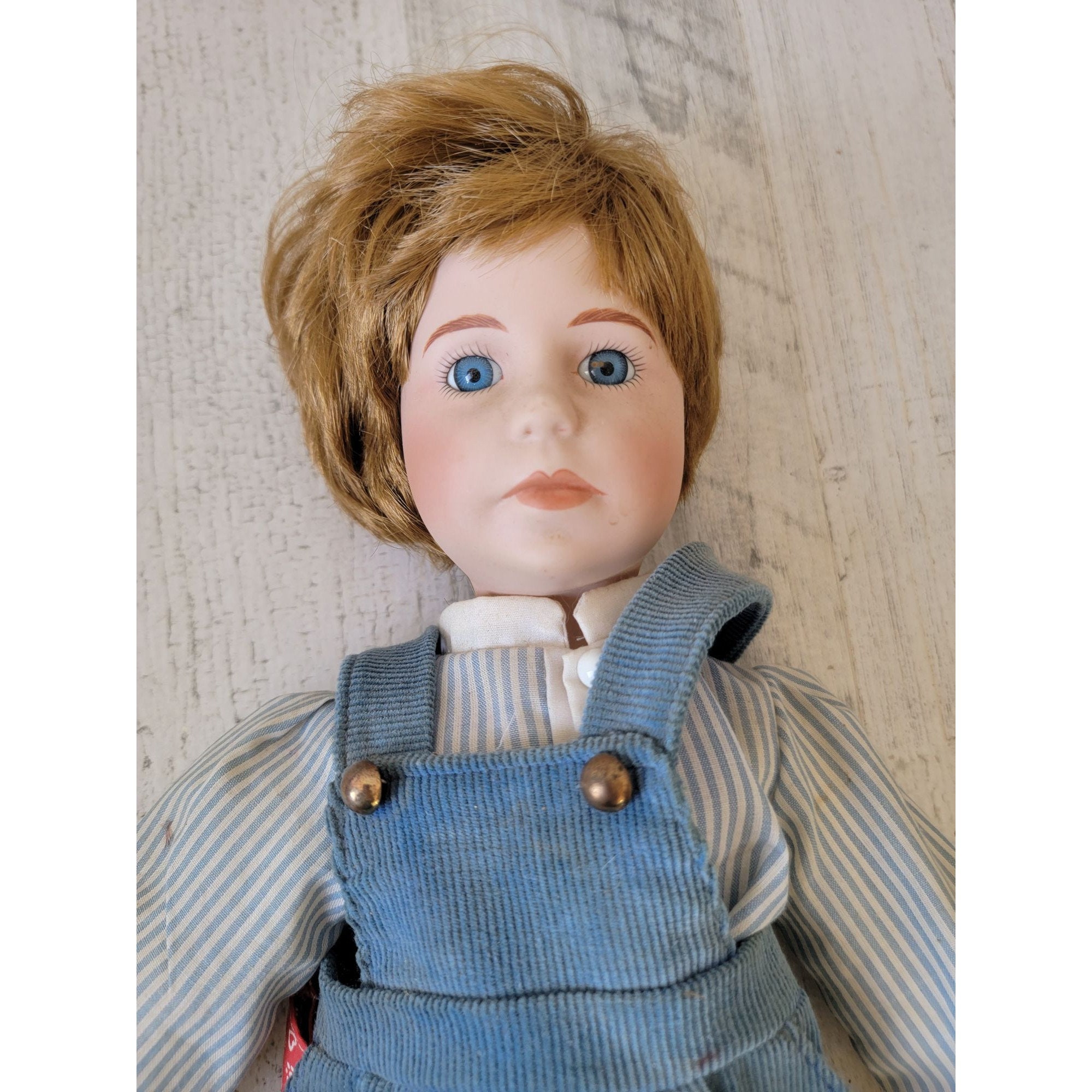 Little boy blue porcelain doll store
