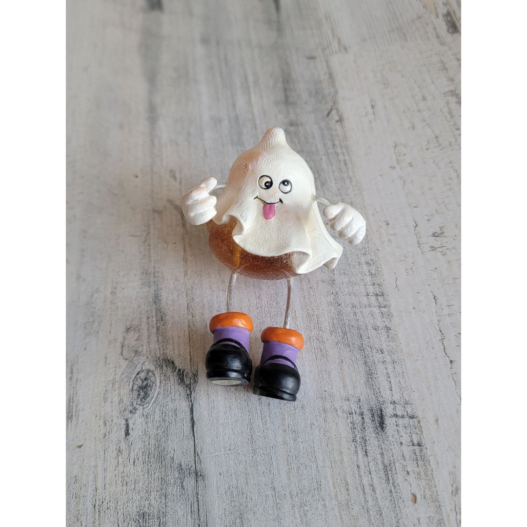 Silly Glitter Gumdrop Ghost Halloween Figure Mini Candy - Etsy