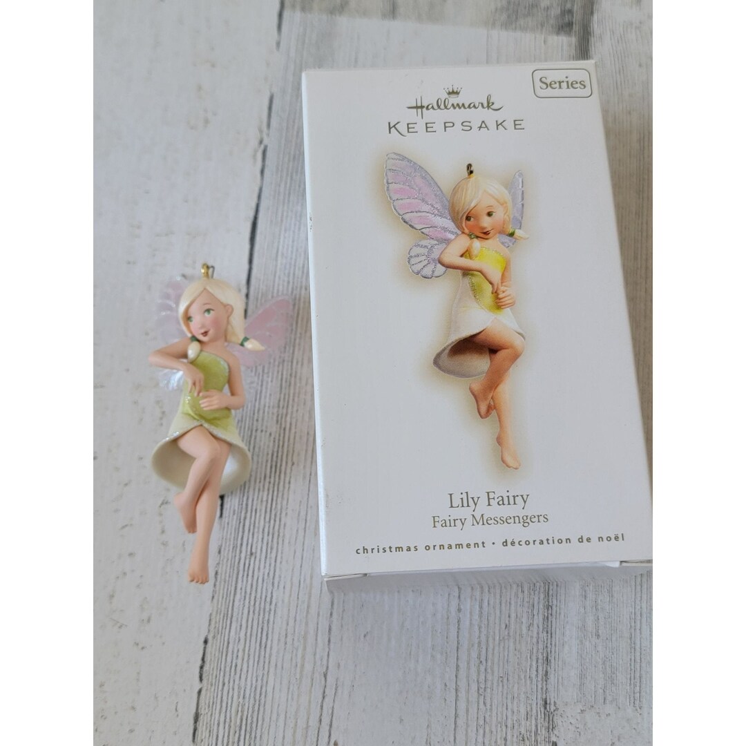 Hallmark Lily Fairy Messengers 2008 Ornament Xmas - Etsy