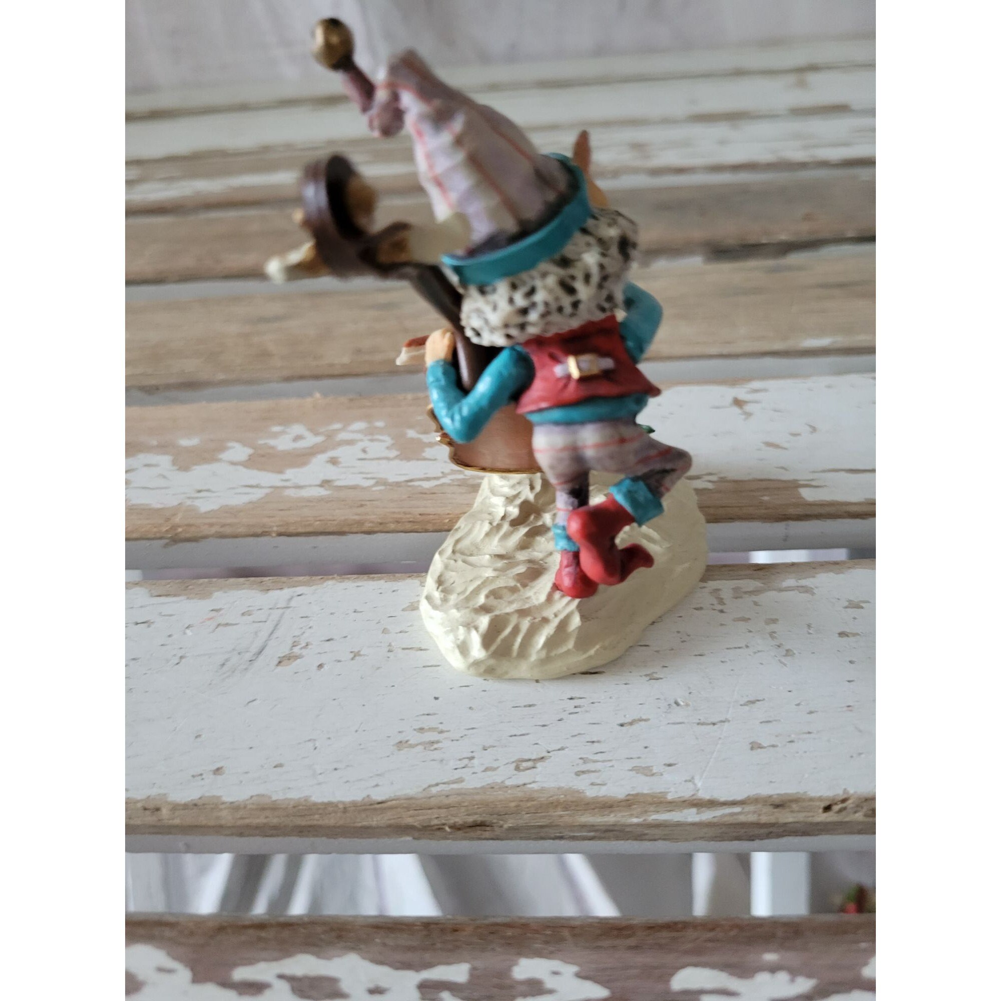 Enesco Tweeter Cello Elf Sandi Zimnicki RARE Vintage Village - Etsy