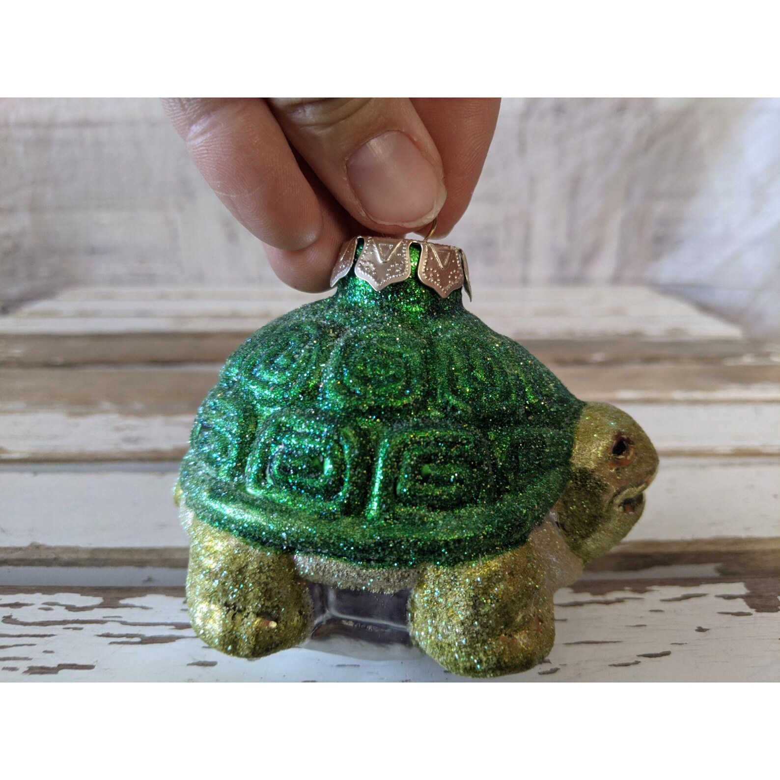 Glass Turtle Ornament Xmas Holiday Tree - Etsy UK