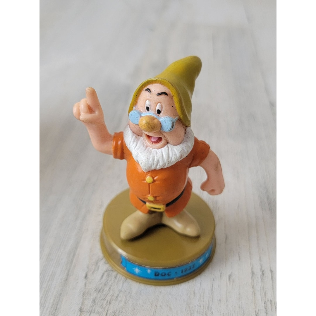Disney Mcdonald's Doc Seven Dwarfs 2002 Toy Figure - Etsy