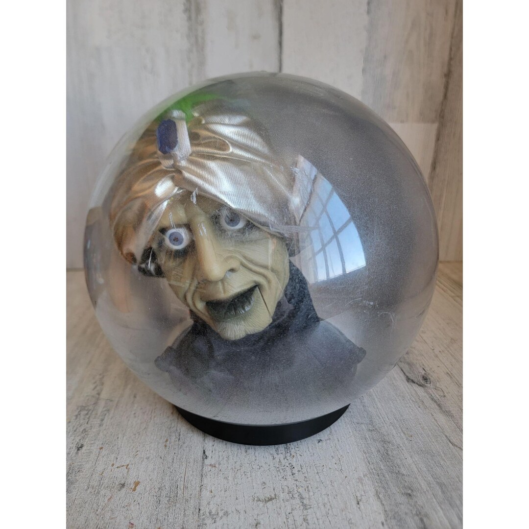 Gemmy AS IS Head Zultan Spirit Ball Halloween Home Decor Prop - Etsy UK